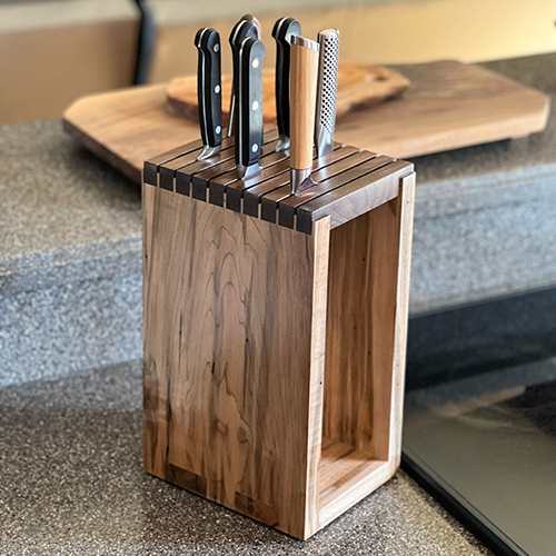 Sawtooth School for Visual Art | 9039. Knife + Butcher Block | Online ...